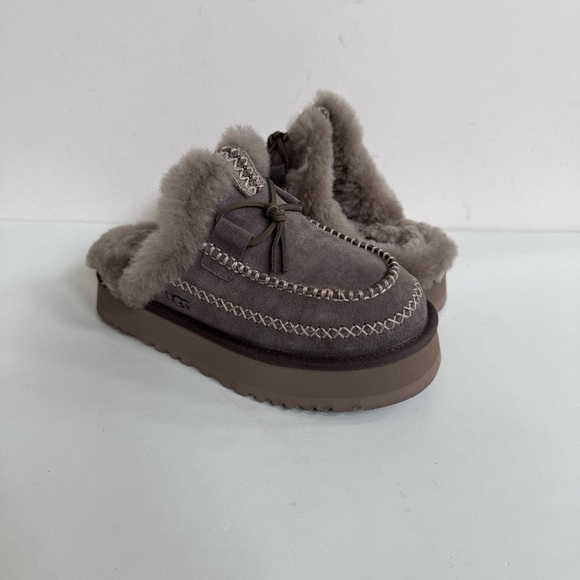 UGG | Shoes | Ugg Women Disquette Alphine Thunder Cloud Shearling Shoes ...